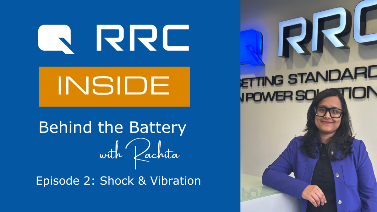 How RRC ensures battery reliability with shock and vibration Testing